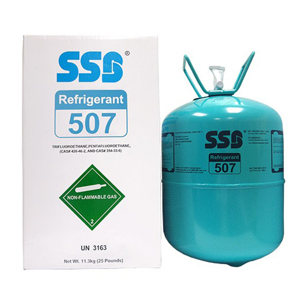 Gas lạnh 507a SSB Trung Quốc bình 11.3kg