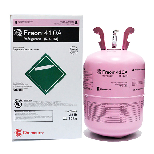 Gas lạnh Chemours Freon R410a Trung Quốc bình 11.3kg