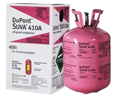 Gas lạnh R410a Mỹ Dupont Suva bình 11.3 kg